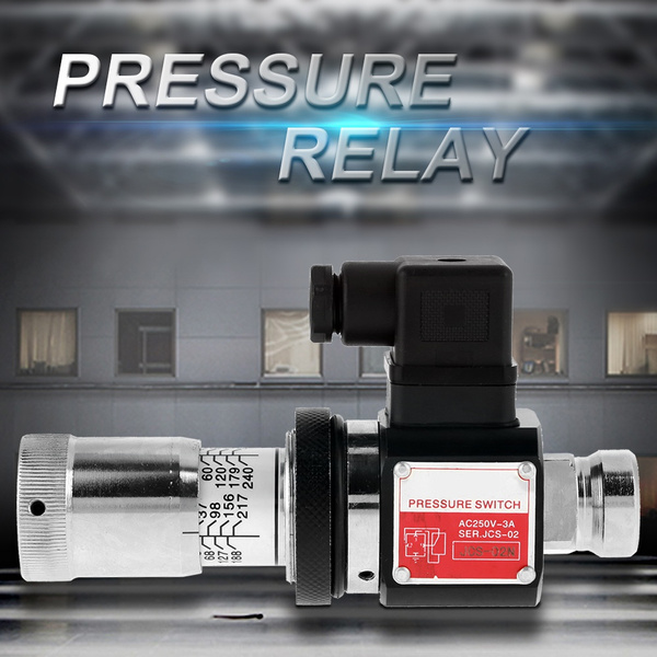 Hydraulic Pressure Relay PT1/4 Inch Thread Pressure Relay Engineering ...