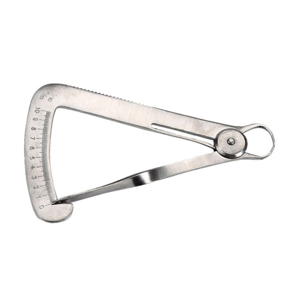 Stainless Steel Autoclavable Caliper Dentist Lab Dental Ruler 0 to 10mm ...