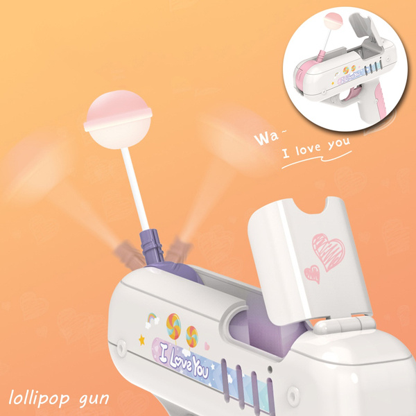 Lollipop Toy Gun, Candy Gun, Surprise Candy Gun Toy, Pistol Lollipop # ...