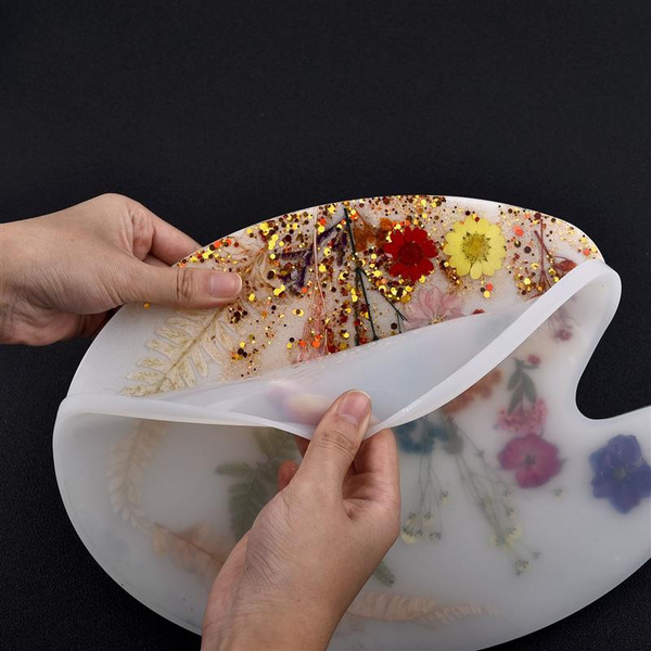 Epoxy Resin Mold DIY Paint Drawing Board Silicone Mold DIY Craft ...