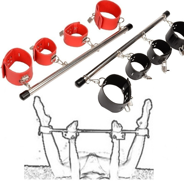 2021 Stainless Steel Fixed Hand Shackle Iron Pipe Forced Leg Restraint ...