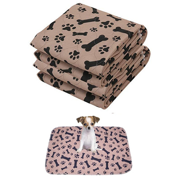 Waterproof Dog Mat Non-Slip Puppy Potty Training Pads Reusable Whelping ...