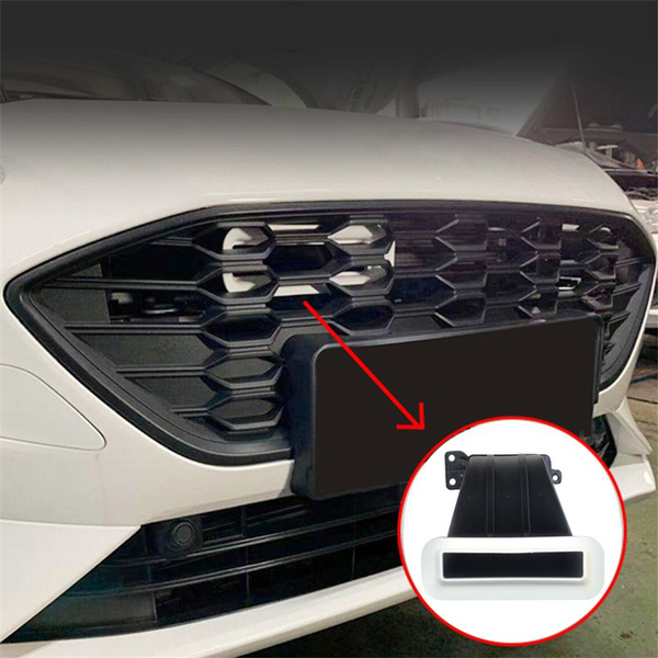 White Front Grille Air Intake Vent Inlet Tip Modified For Ford Focus ...