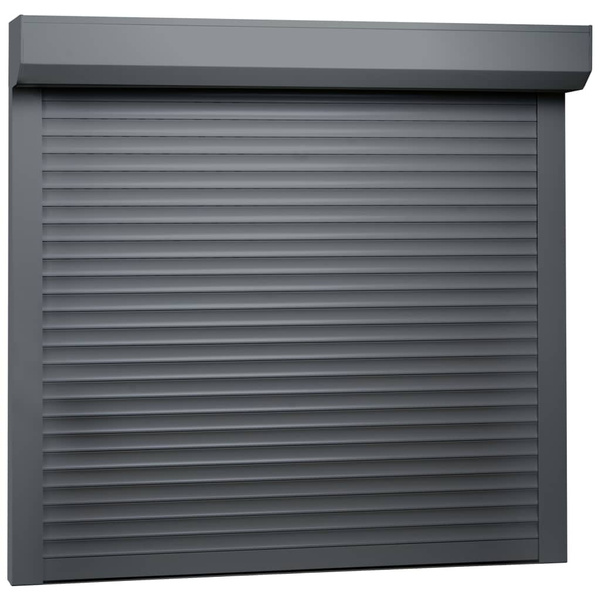 Roller Shutter Aluminium 160x150 cm Anthracite Rollladen rolluik volet ...