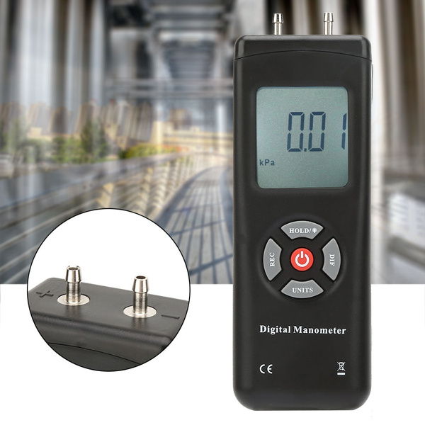 High Accuracy Differential Pressure Gauge Digital, Digital Digital ...