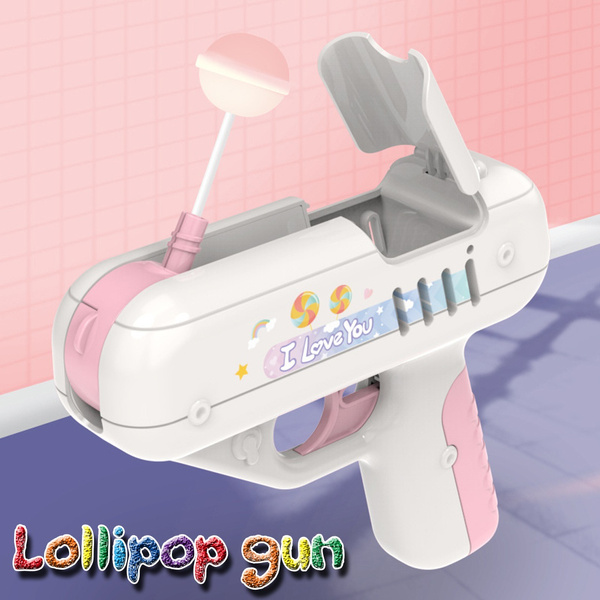 Candy Gun, Lollipop Toy Gun, Surprise Candy Gun Toy, Pistol Lollipop # ...