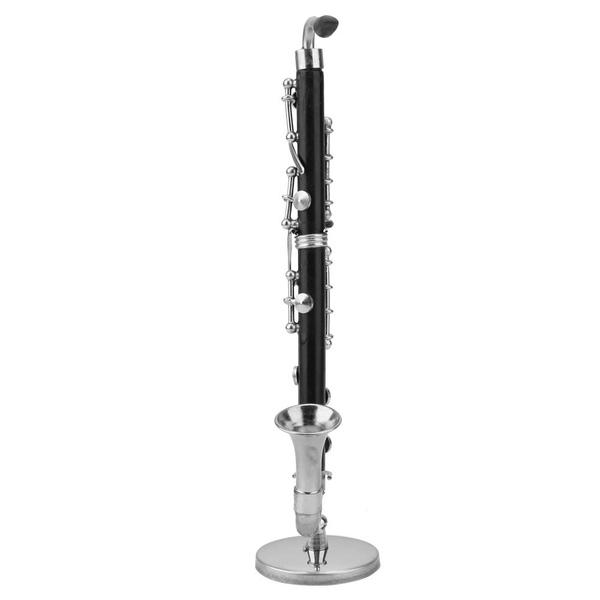 Collectible Personalizable Miniature Clarinet Model, Bass Clarinet ...