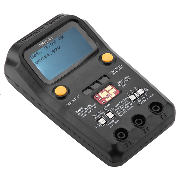Capacitor Tester, Inductance Meter SMD Component Meter Transistor ...