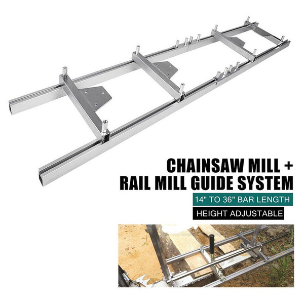 Aluminum Ladder Connector Milling Rail System Chainsaw Mill Guide Set ...
