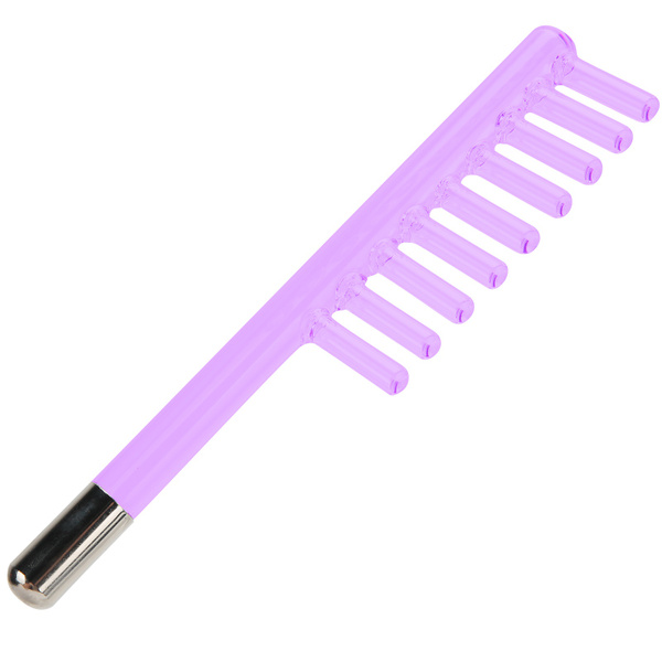 Dandruff Removal Glass Comb Shaped Probe for High Frequency ...