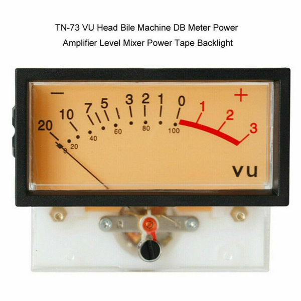 AC650Ω Analog Audio VU Meter Level Indicator VU Meter Header TN-73 ... AC650Ω Analog Audio VU Meter Level Indicator VU Meter Header TN-73 ...