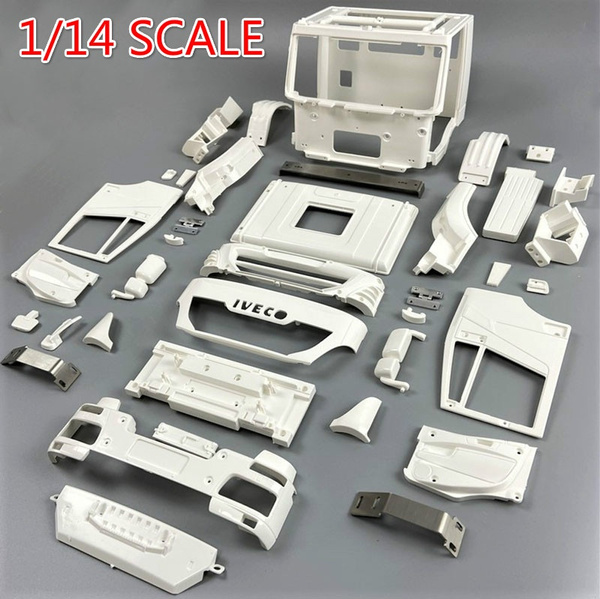1/14 Scale Remote Control Truck Tractor Cab Bulk DIY Version （The Door ...