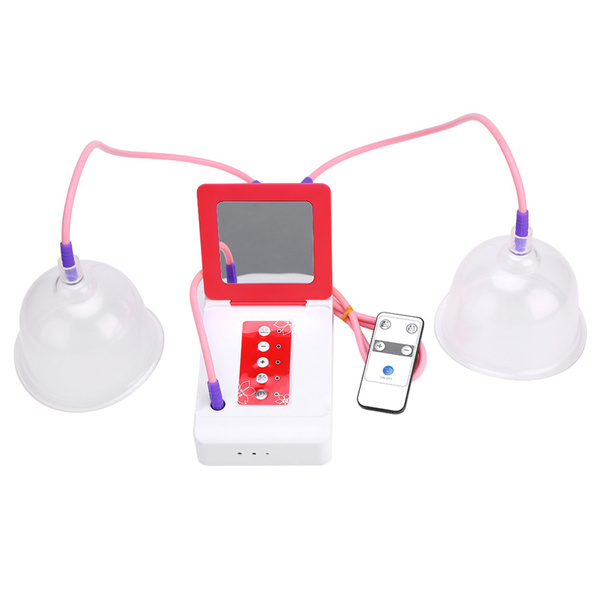 Ladies Bust Pump Breast Cupping Nipple Enhancer Breast Enlarger Suction ...