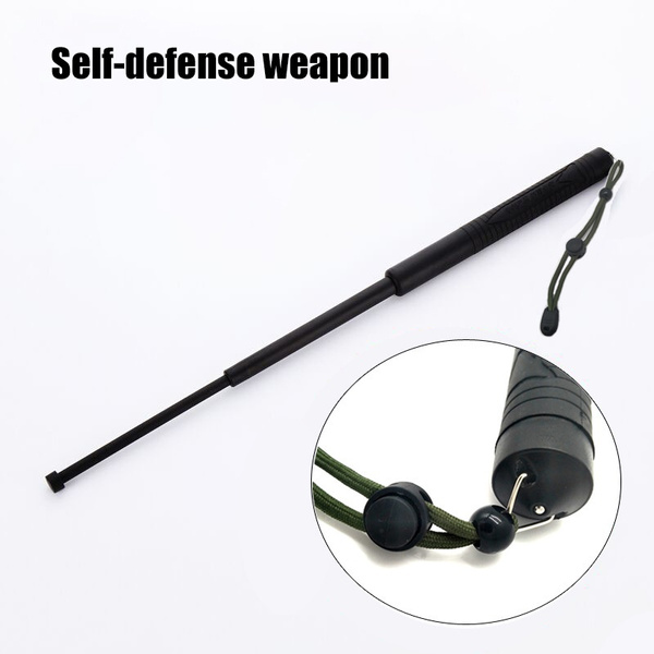 The New Extended Plastic PC Whip Self-defense Weapon Telescopic Stick ...
