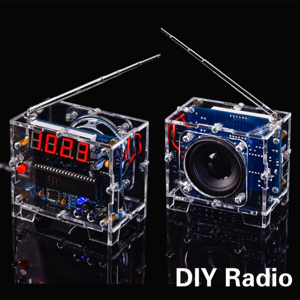 Radio Diy Kit FM Digital Radio Electronic Diy Soldering Kit Digital ...