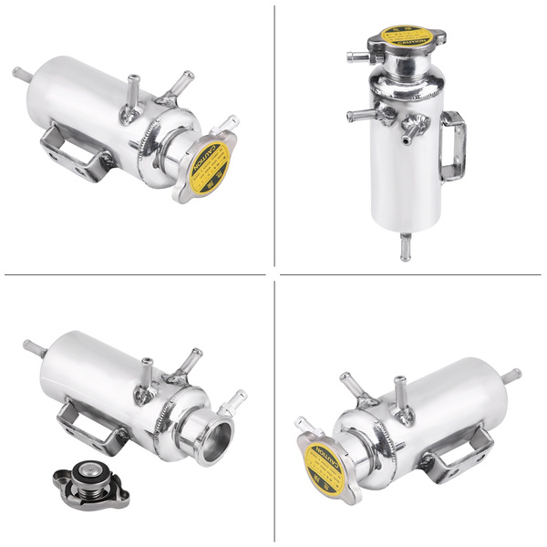 350ml Universal Car Overflow Catch Tank Cooler Coolant Reservoir Kit w ...