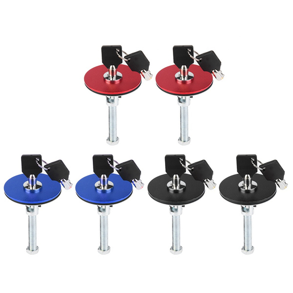 Car Universal Engine Hood Cover Lock Key Pin Kit Safety Latch Pin BSHH ...