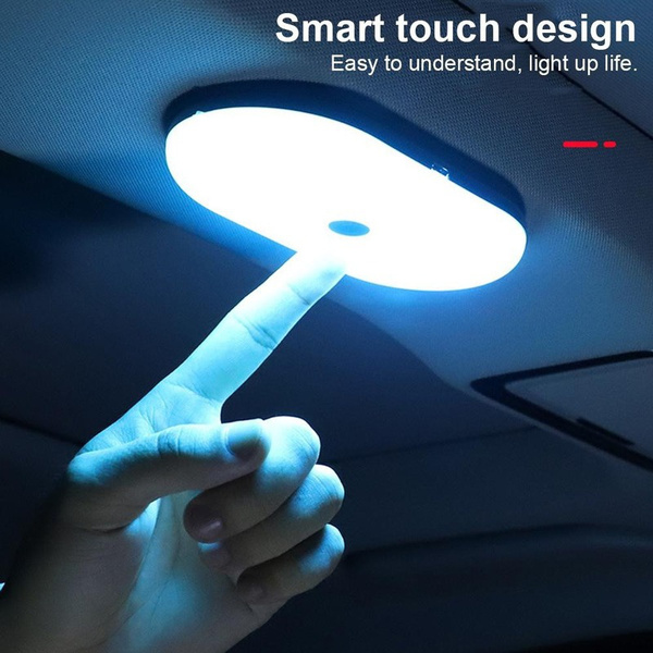 Touch Type Night Light Car Led Car Roof Light Ceiling Magnet Lamp ...