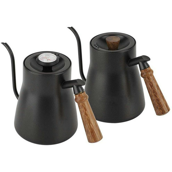 850ML Stainless Steel Drip Over Coffee Pot Kettle Gooseneck Moka Coffee ...