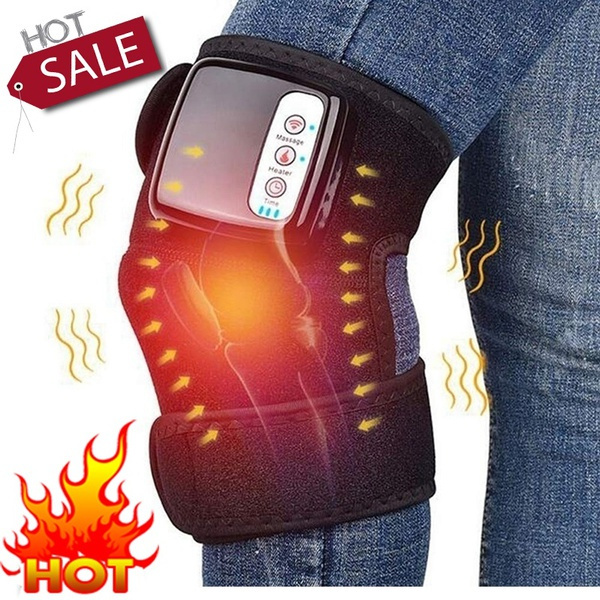 Newest Heated And Vibration Massage Knee Brace Wrap For Knee Injury Newest Heated And Vibration Massage Knee Brace Wrap For Knee Injury