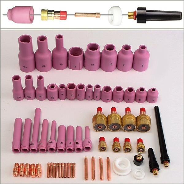 1/8'' 3/32\ WP-17/18/26 WP-9/20/25 TAK19 TIG Welding Torch Large Gas ...