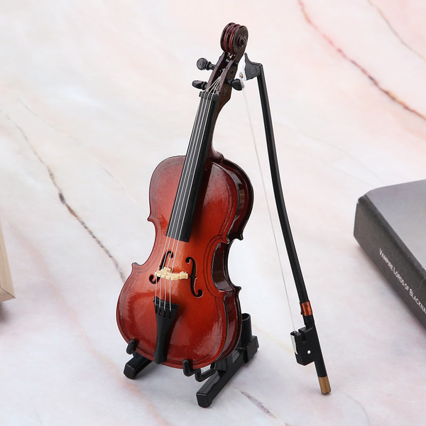 Musical Model, Exquisite Workmanship Miniature Cello, Durable for Home ...