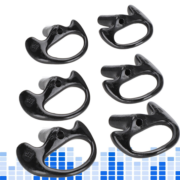 1/2/3 Pairs Ear Insert Mold Earpiece Earbud Earmold For Radio Acoustic ...