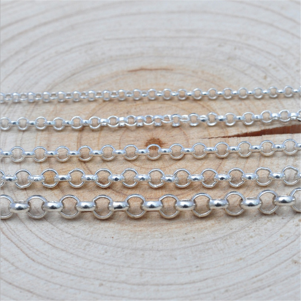 TOP 1PCS 16-30inch Jewelry 925 Sterling Silver Cross Chain Necklace For ... TOP 1PCS 16-30inch Jewelry 925 Sterling Silver Cross Chain Necklace For ...