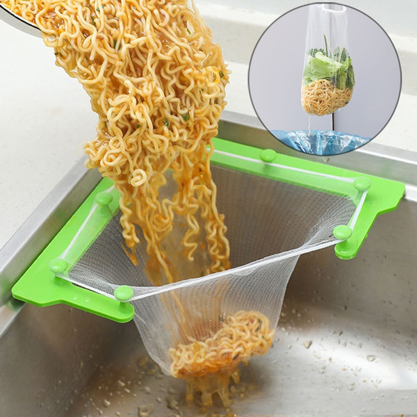 Triangle Tri-Holder Filter, Sink Strainer Bag sink net,Triangular Mesh ...
