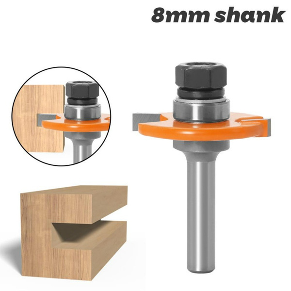 1Pc 8mm Shank High Quality "T" Type Biscuit Joint Slot Cutter Jointing ...