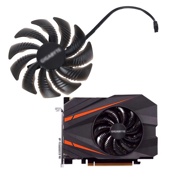 4Pin Graphics Card Cooling Fan PLD09210S12HH T129215SU GTX1060/1080/ ...