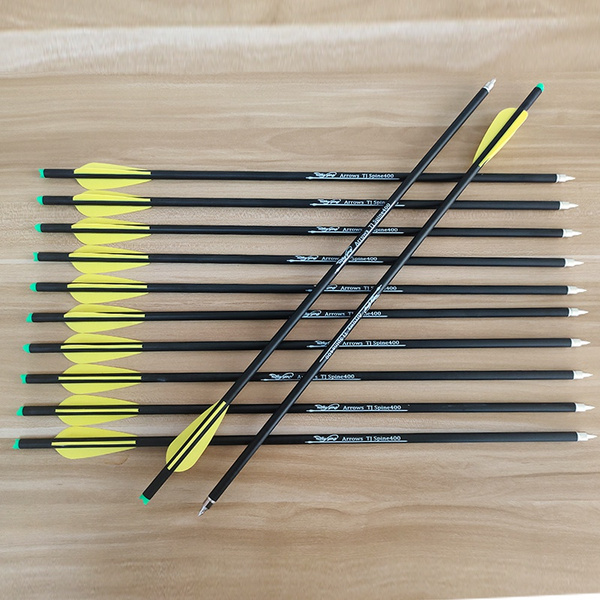 12pcs 16/18/20/22 Inch Carbon Arrow Hunting Archery Crossbow Bolts ...