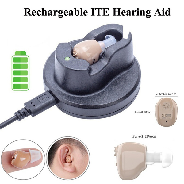 Intelligent Noise Adjustment ITE Hearing Aid Sound Amplifier ...