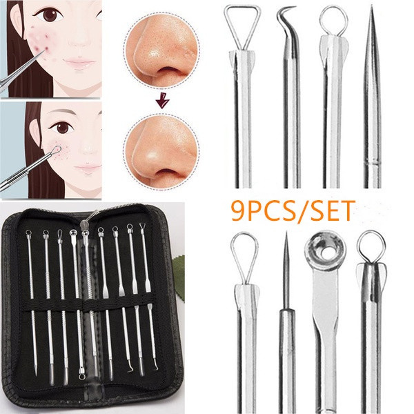 Vacuum Remover Blackhead Comedone Pimple Belmish Extractor Set | Wish