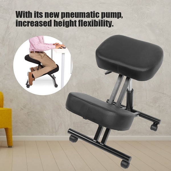 Professional Houshold Pneumatic Ergonomic Kneeling Chair Adjustable ...
