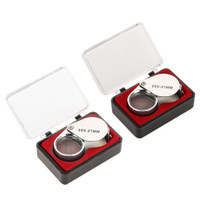 20X 30X Glass Magnifying Magnifier Loop Jeweler Jewelry Foldable ...