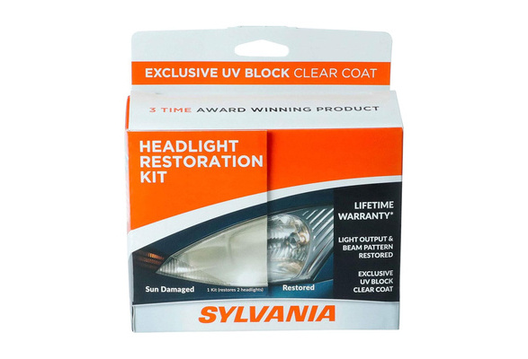 Sylvania headlight restoration kit store