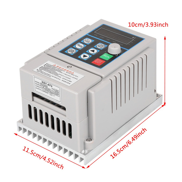 AT2-0450X Single-phase Variable Frequency Drive Speed Controller Motor VFD 220V | Wish