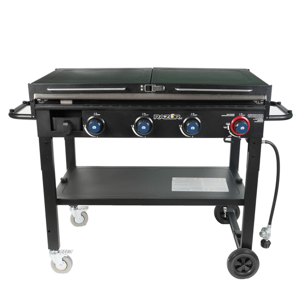 Razor Griddle 37 Inch Outdoor 4 Burner LP Propane Gas Griddle Grill ...