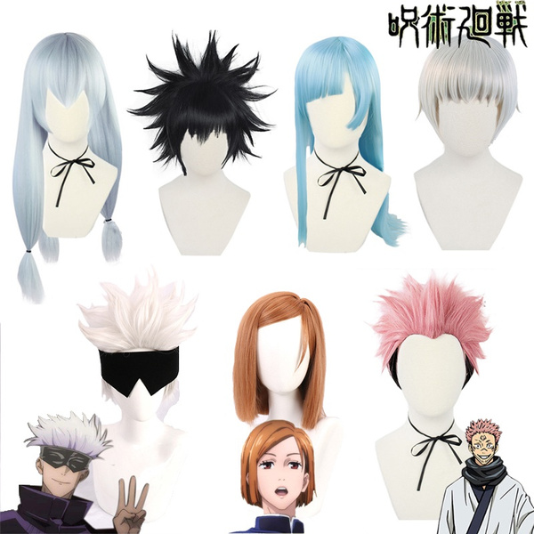 9Types Anime Costume Jujutsu Kaisen Yuji Itadori Cosplay Wigs Fushiguro ...