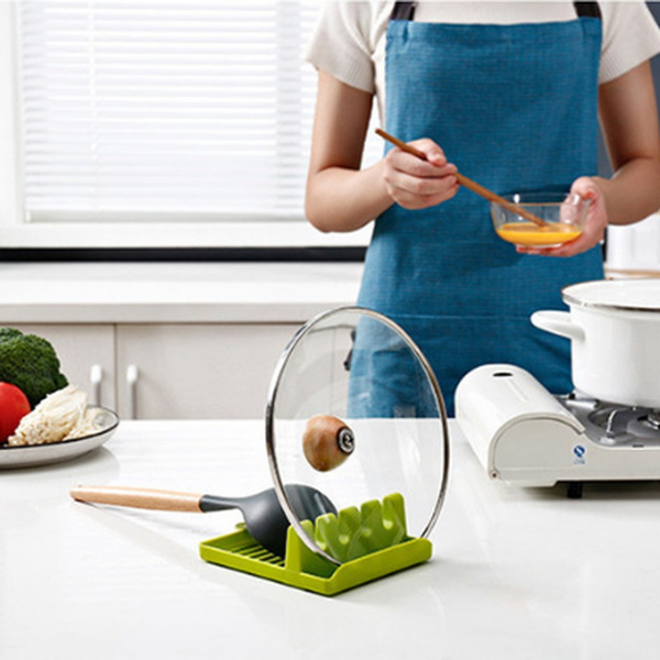 Kitchen Spoon Rack Spatula Rack Shelves Shelves Plastic Spoon Chopstick ...