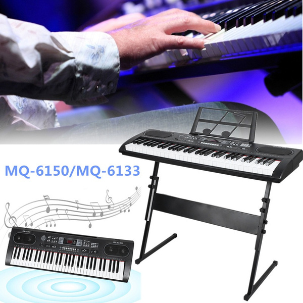 Portable Standard 61 Keys Digital Electric Piano Electronic Keyboard ...