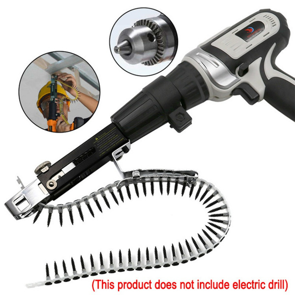 Automatic Chain Nail Gun Adapter Screw Gun for Electric Drill ...