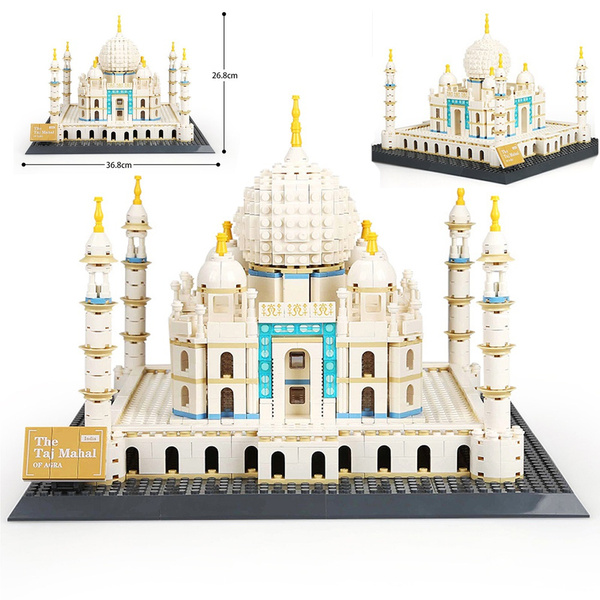 Wange 5211 Architecture Series The Taj Mahal Model Building Blocks Set Classic Landmark House ...