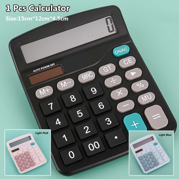 1 Pcs Office Commercial Calculator Calculate Tool Portable Battery ...