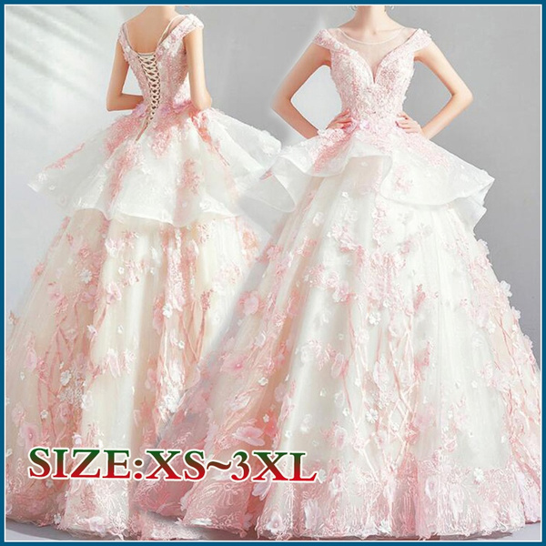 2020 Flower Feast Cherry Blossom Pink Princess Bride Wedding Toast ...