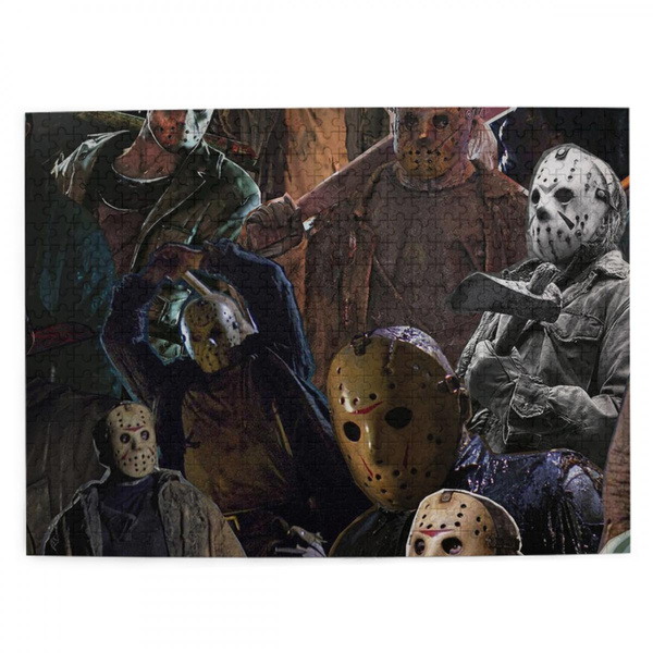 Jason Voorhees Picture puzzle Canvas Painting Wall Decorations | Wish