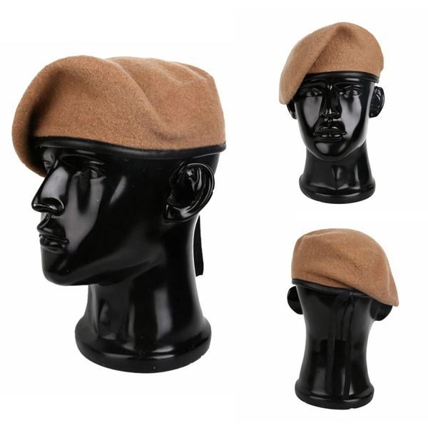Mix Wool Military Costume Hat Beret Army Special Force Type Cap Fancy ...