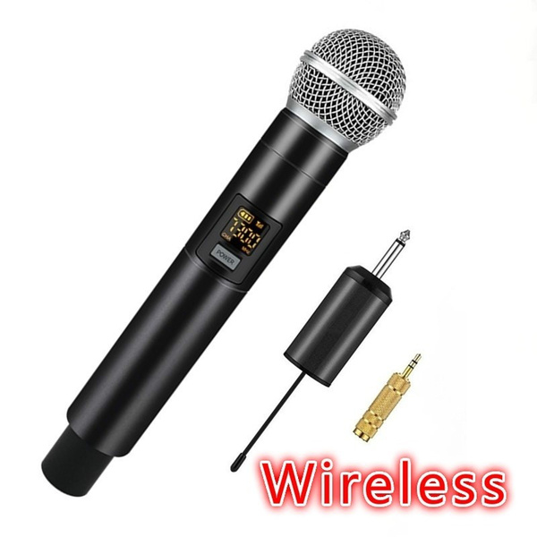 Professional Wireless Microphone,Handheld Dynamic UHF Microphone ...