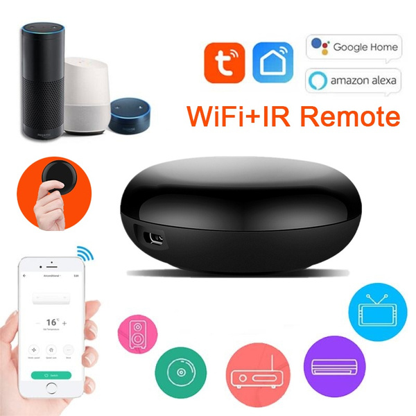 NEW MINI WIFI+IR Remote Controller Smartphone Control Infrared Remote ...